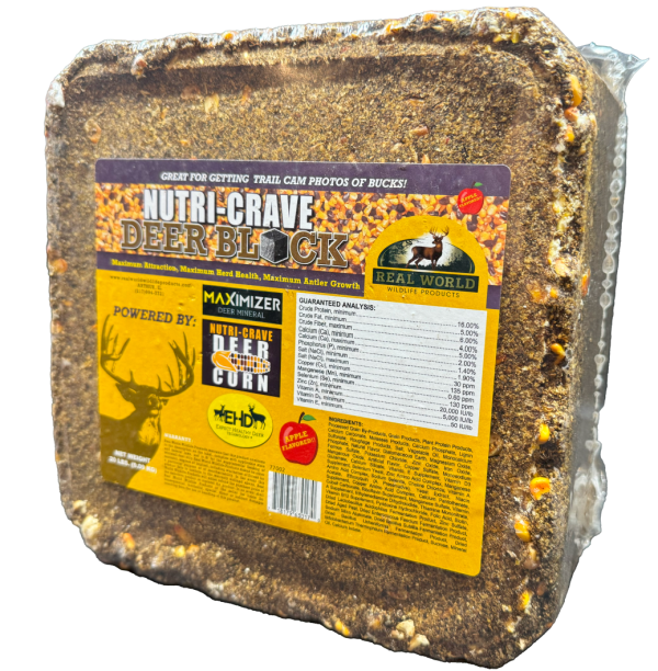 Nutri Crave Deer Block | Food Plot Seed- Food Plots- Deer Minerals ...